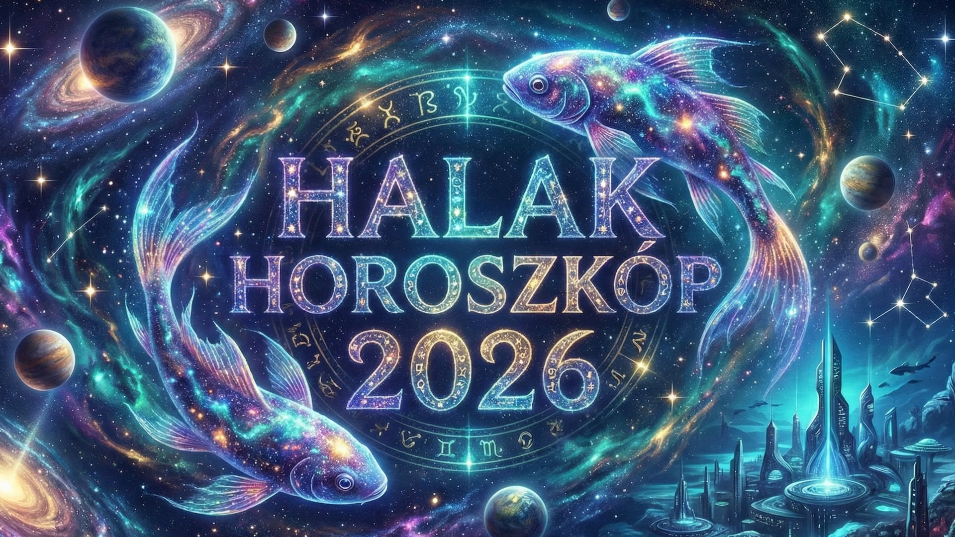Halak horoszkóp 2026: részletes éves előrejelzés – Szerelem, egészség ...